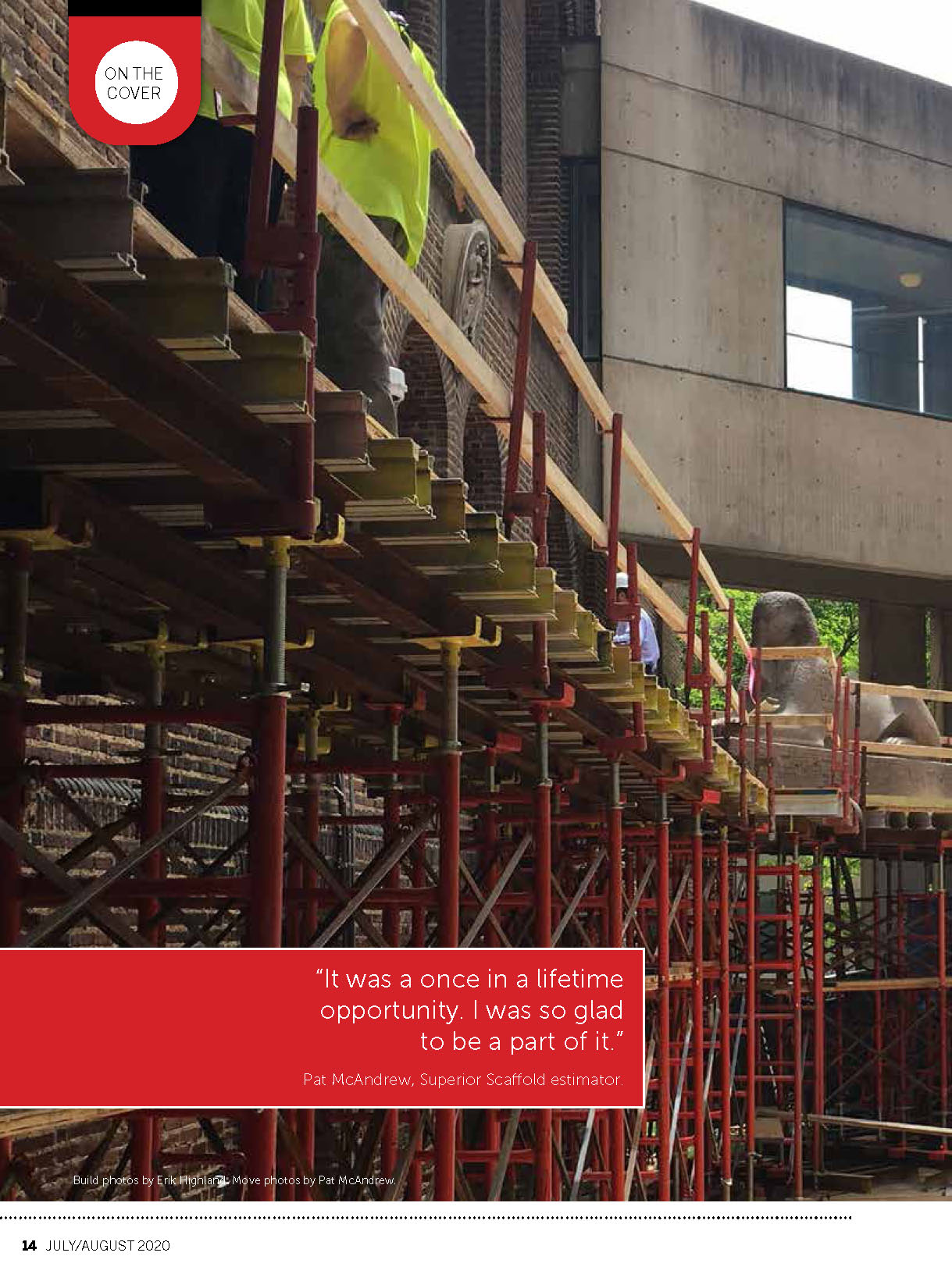 Superior Scaffold Services - Superior is on the cover of SA Magazine ...