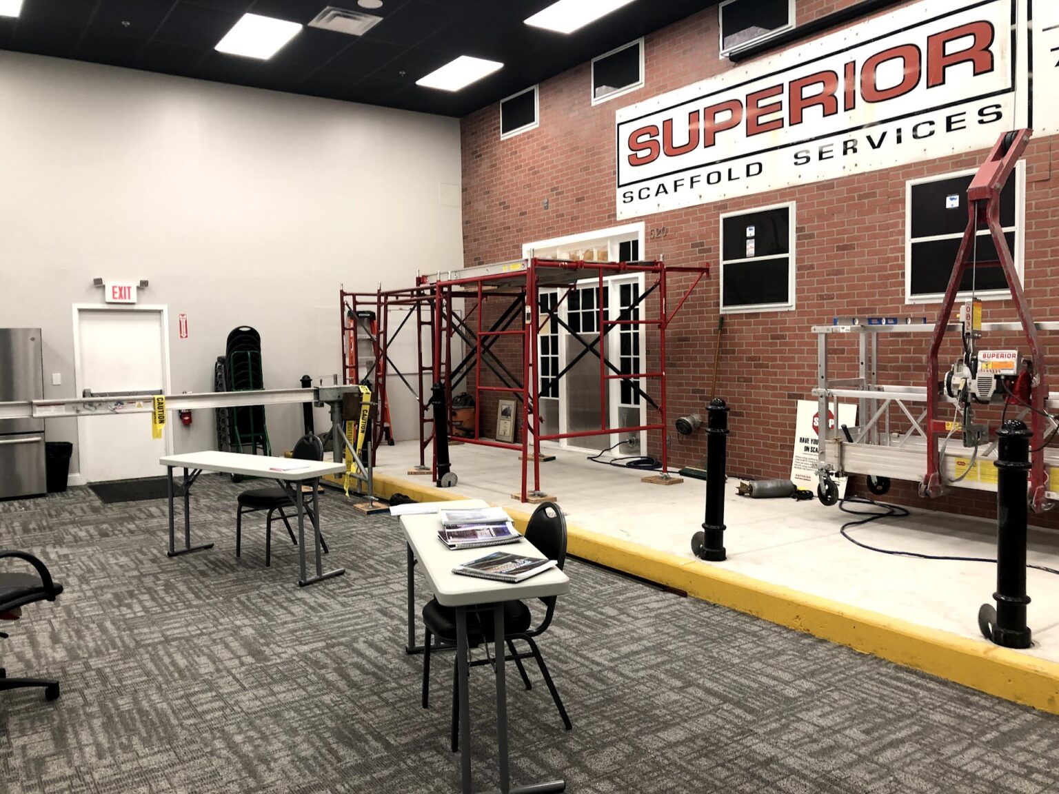 Scaffold training facility, SAIA, OSHA, competent person, scaffold user ...
