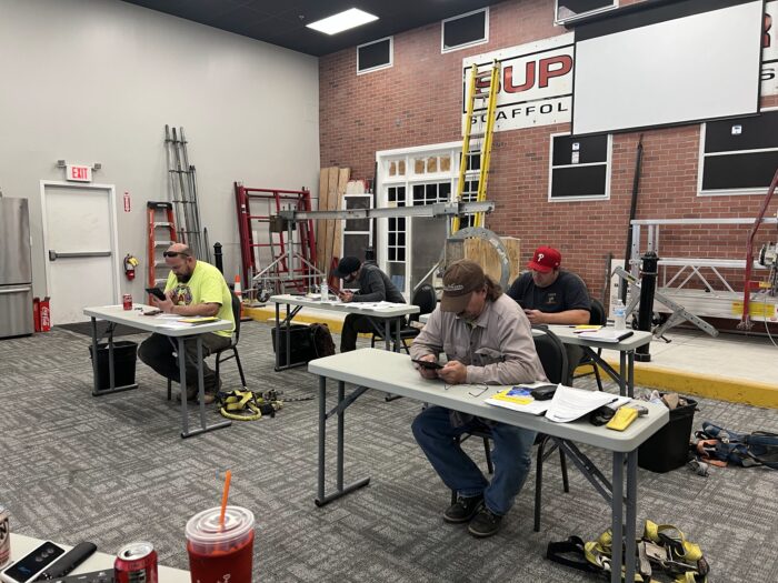 Scaffold training facility, SAIA, OSHA, competent person, scaffold user ...